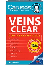 Caruso’s Natural Health Veins Clear Review